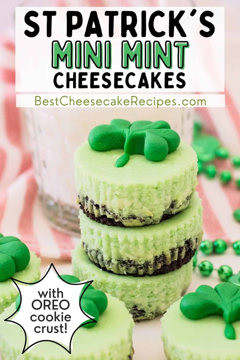 Mini Mint Cheesecakes - The Best Cheesecake Recipes