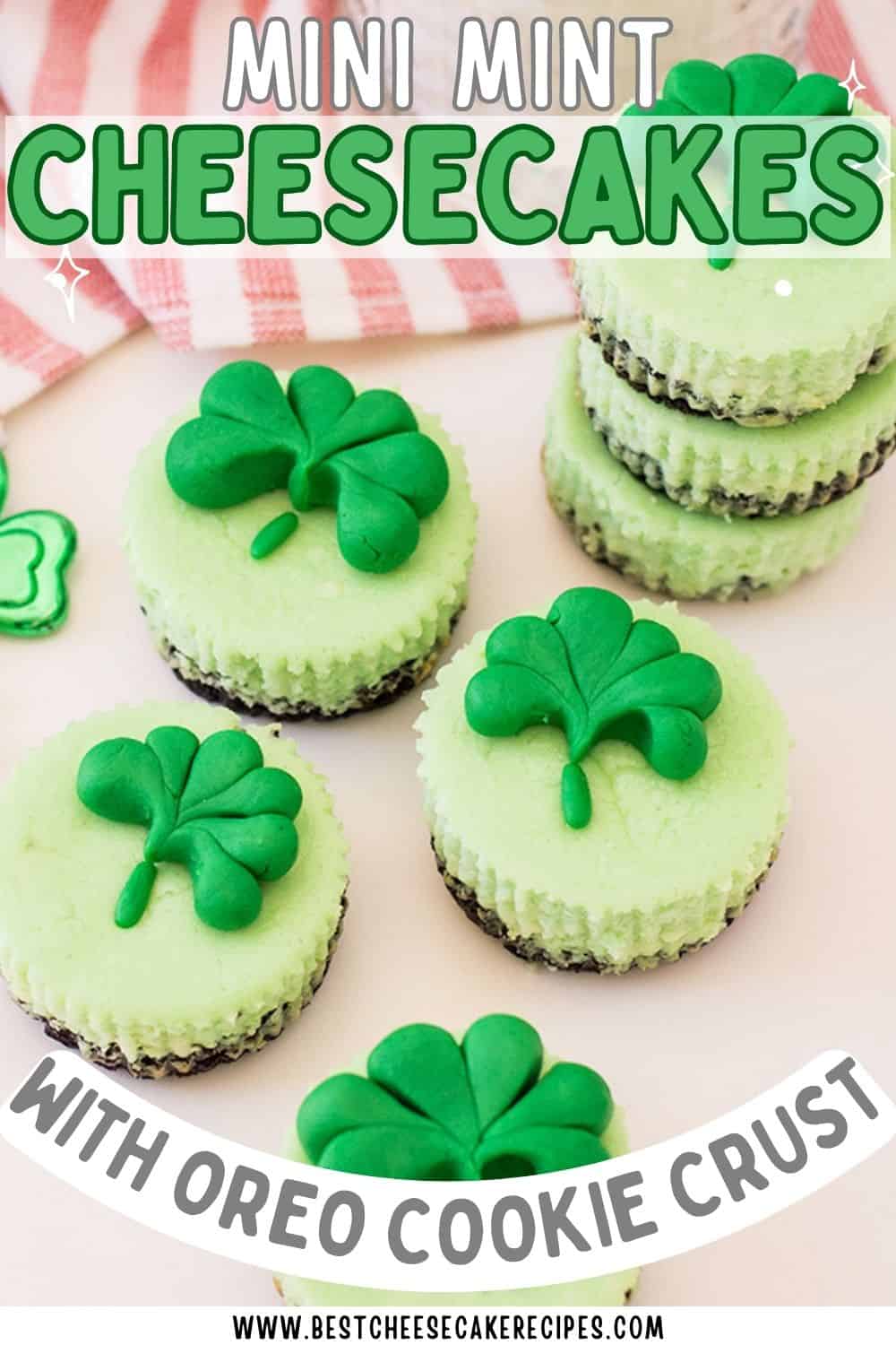 Mini Mint Cheesecakes - The Best Cheesecake Recipes