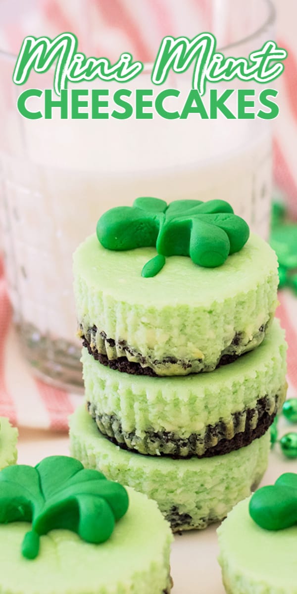 Mini Mint Cheesecakes - The Best Cheesecake Recipes